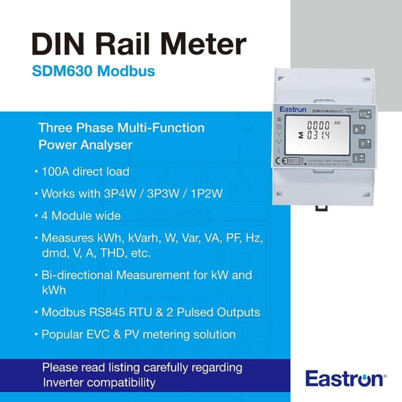 Smart Meter - SDM630-Modbus V2 - Jkfdomus